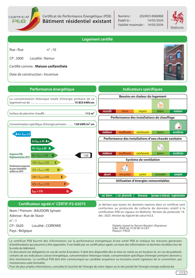 Certificat PEB en Wallonie | Rapide, rigoureux et conforme – RéCUBE